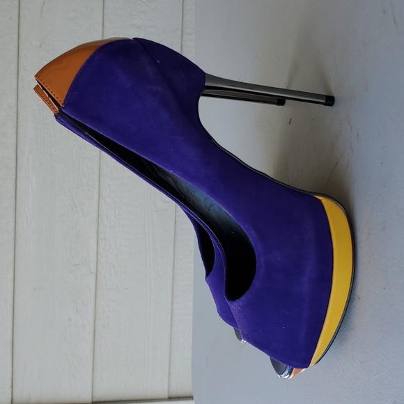 Aldo | Shoes | Aldo Color Block Platform Heels | Poshmark